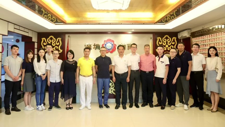 保利华南实业有限公司常务副总经理、深圳区域总经理董斌率队来访