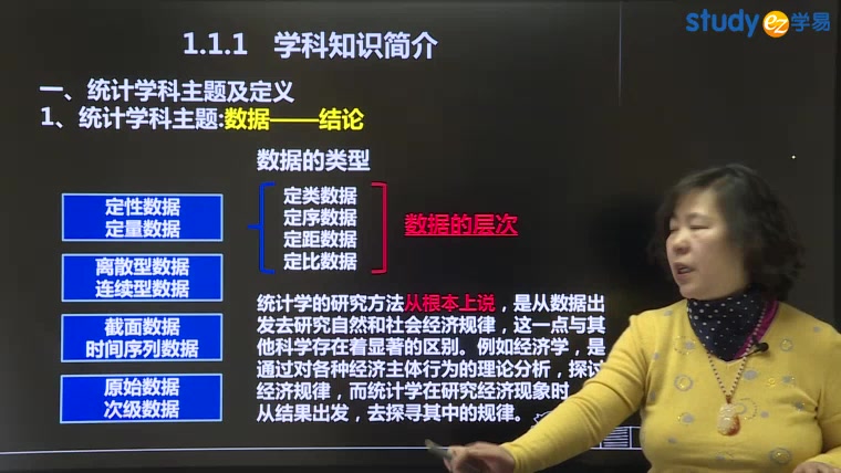 高级统计师考试视频讲解
