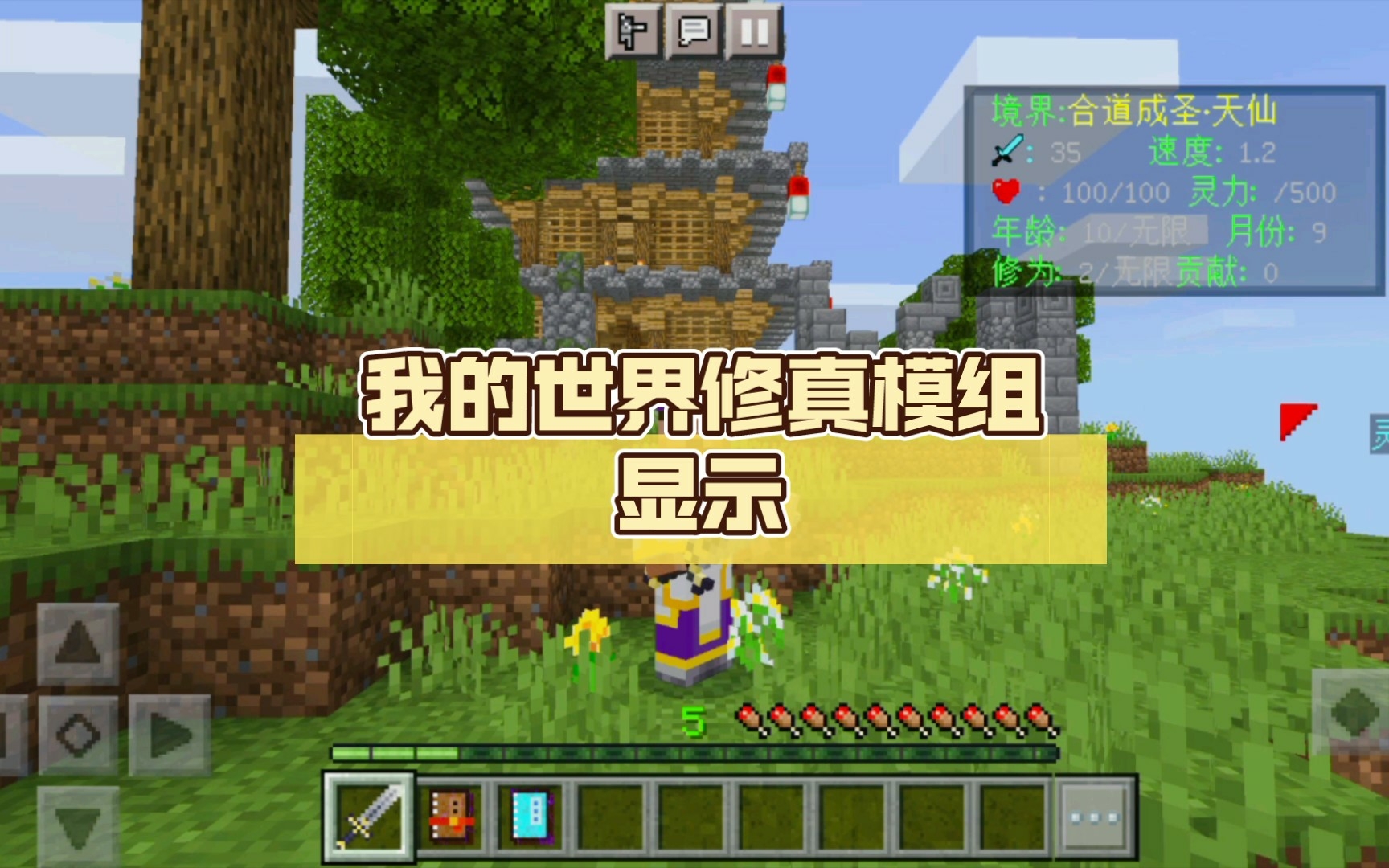 我的世界修真模组显示(记得三连)《只是展示,没有字幕》