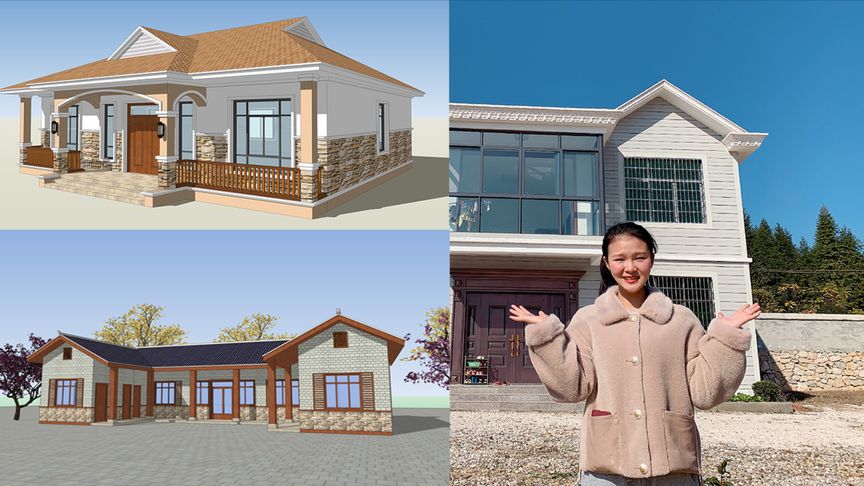 湖南怀化:8万左右农村自建房推荐,很适合农村一家三口!