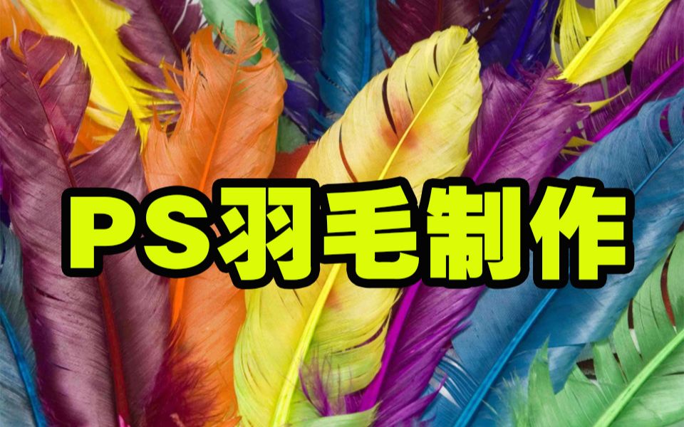 「PS技巧」教你用ps制作精美羽毛效果 ps制作图形滤镜与图像应用 ps...