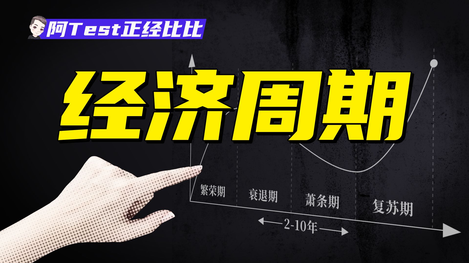 一个视频搞懂经济周期,普通人该如何应对?【阿Test正经比比】