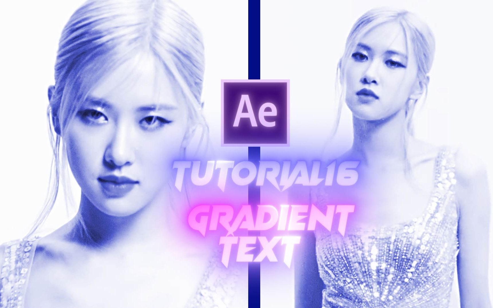 「AE教程」如何做一个文字渐变发光效果