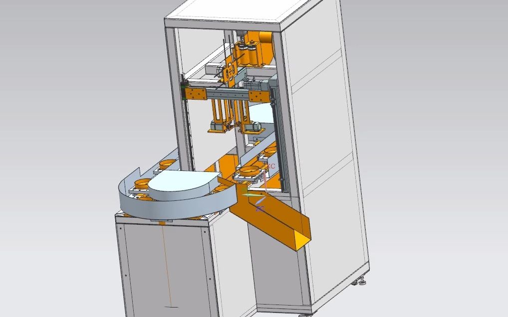 水果自动套网机-运动仿真视频