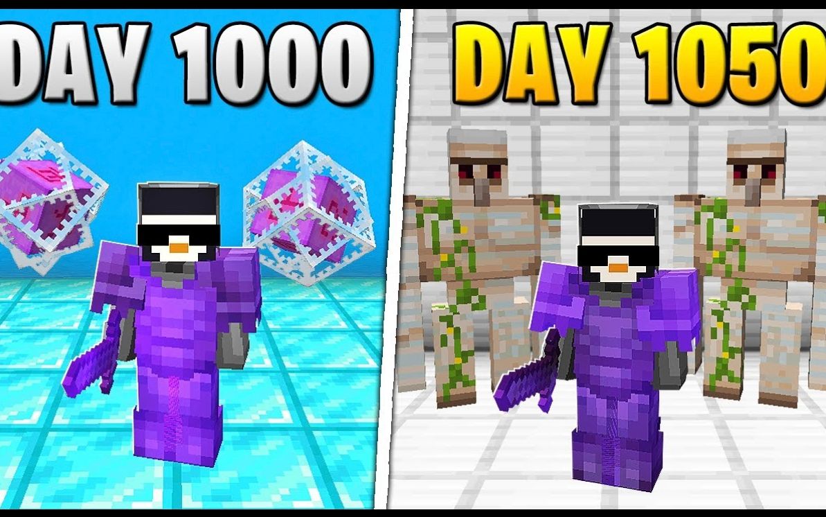 【熟肉】我在Minecraft极限模式中生存了1050天_我的世界