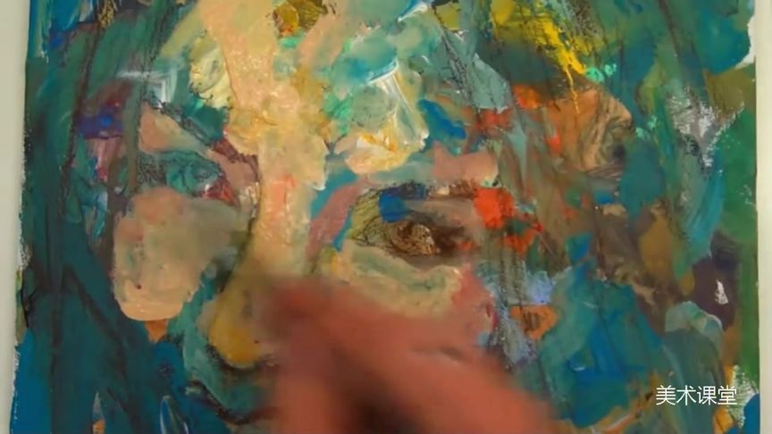 看这幅头像的绘画过程想起学院派的评价 印象派是凭印象胡乱画的