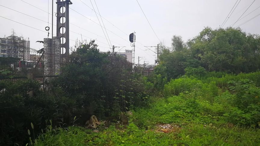 实拍:HXD3C0257牵引从贵阳开往上海南的K112次列车