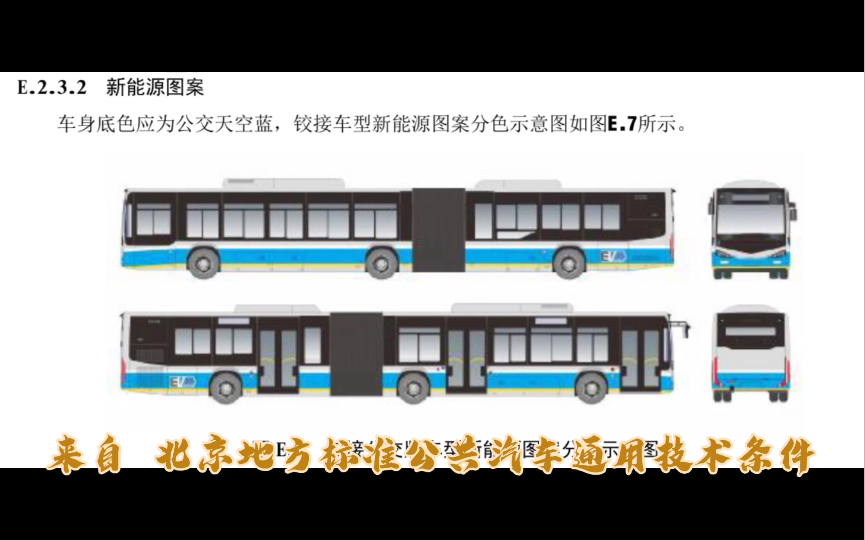 北京地方标准公共汽车通用技术条件惊现猴脸铰接双层概念图