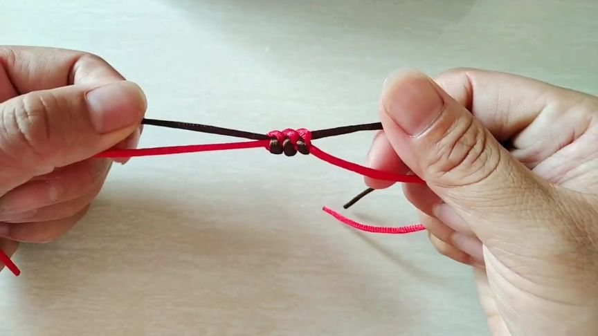 蛇结编织教程,简单大方,看一遍就会了!