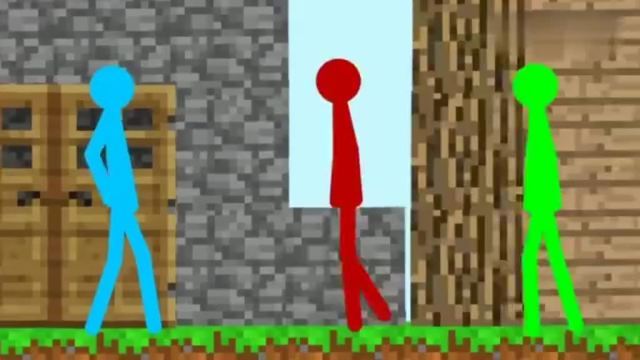 火柴人动画之我的世界:火柴人VS我的世界.