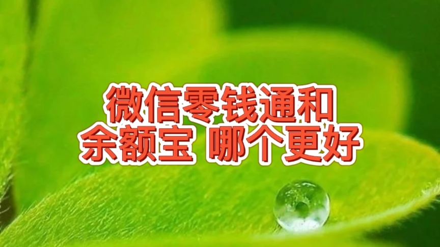 河南村镇银行事件后,闲钱如不放银行存款,余额宝和零钱通哪个好
