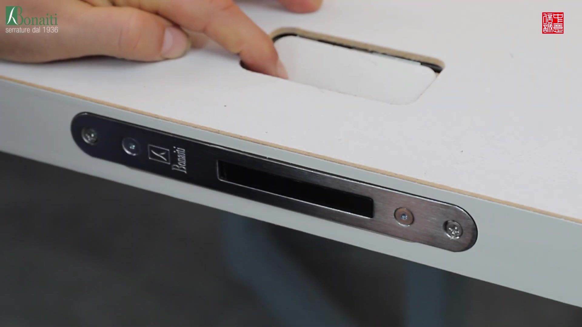 【教程】意大利bonaiti b no-ha mini内开外开隐形门必备神器隐形门锁...