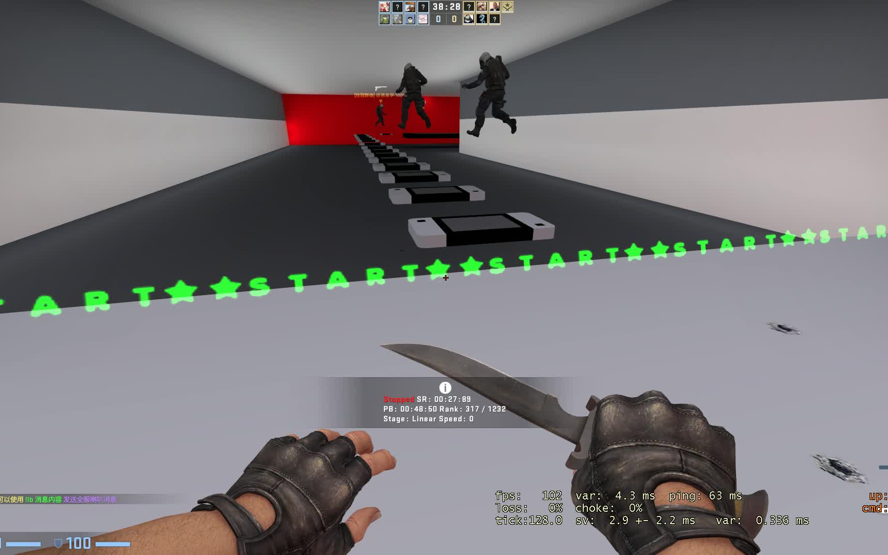 CSGO连跳:跳的越快,白给的越快!