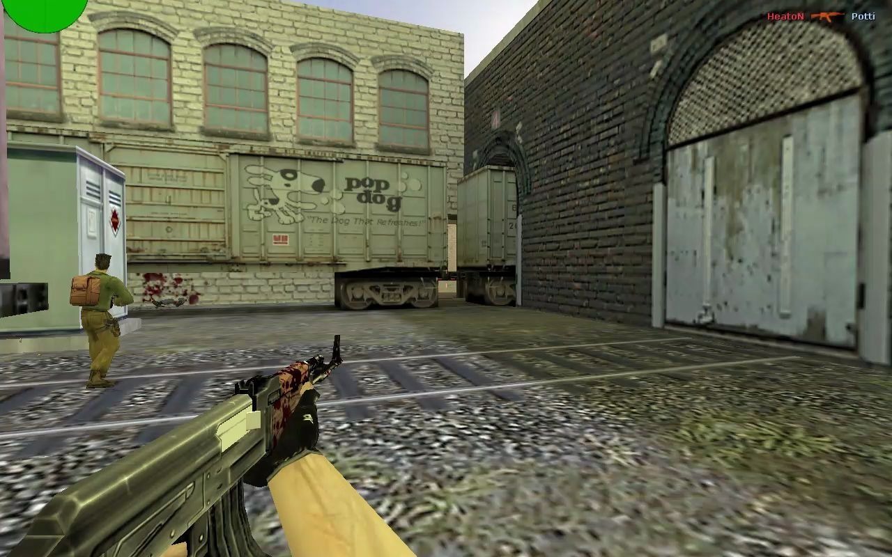 [CS1.6] 马枪份子 就业压力 差点第一Frag不保