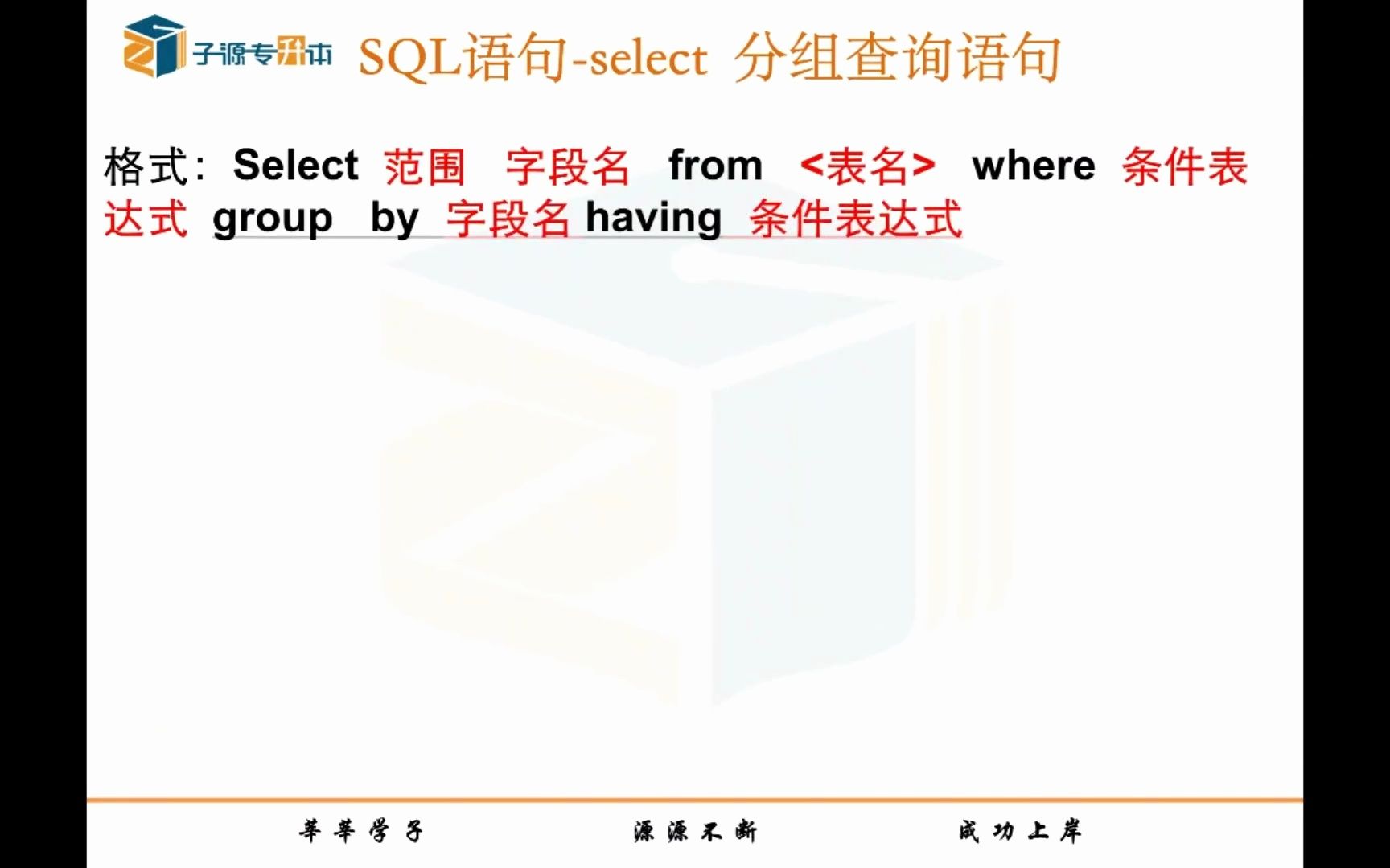 专升本计算机第25节数据库关系运算-多媒体图像数据量