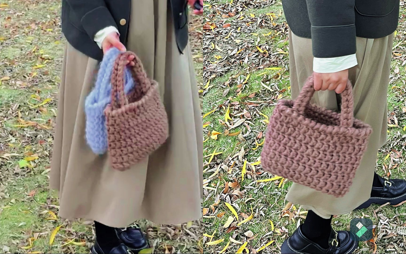 ins小提包视频教程 钩针编织包