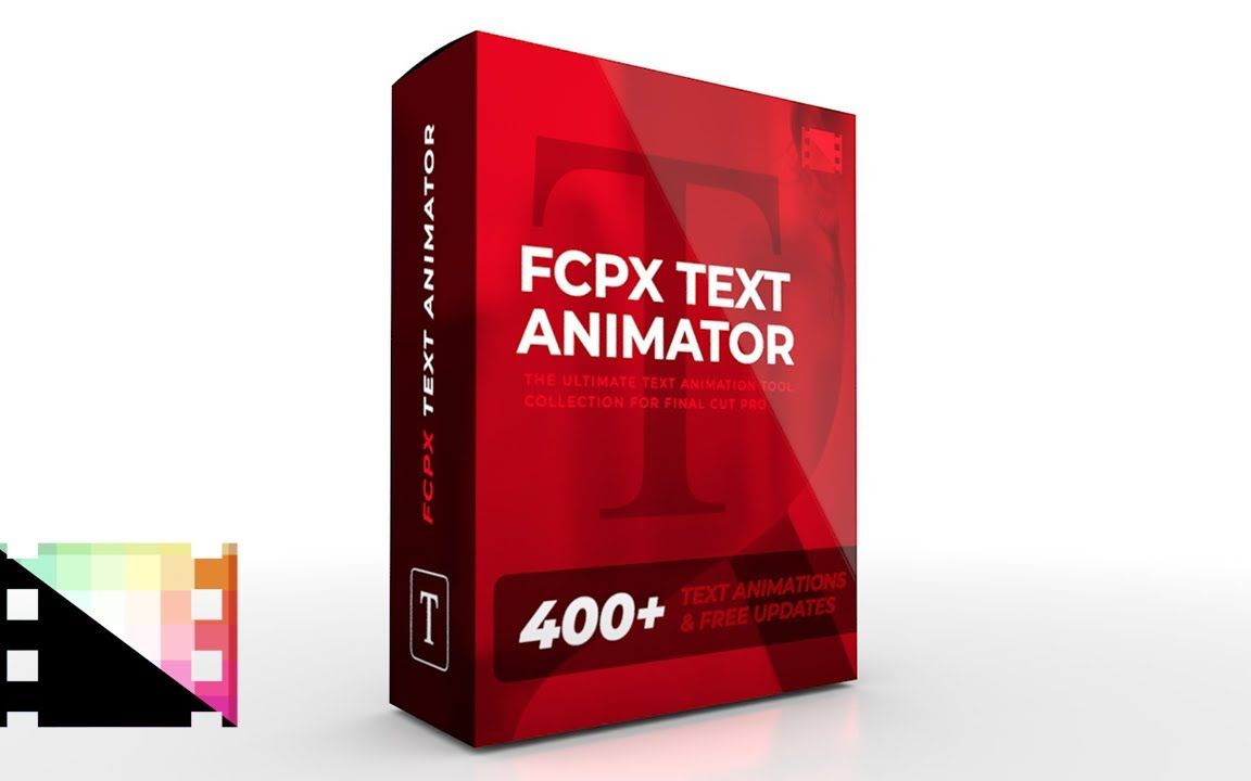 FCPX插件 文字动画制作工具 550+预设效果 动态标题 TextAnimator ...
