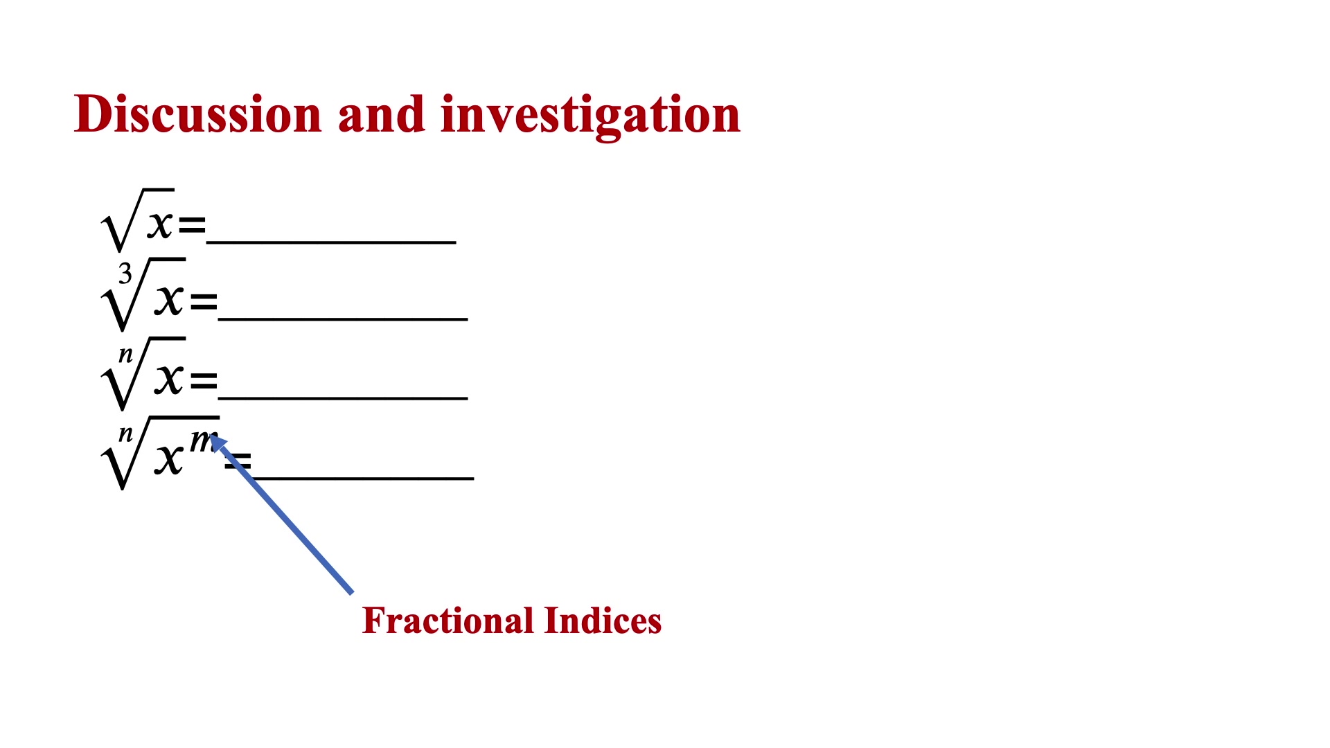 (数学作业系列)分数指数讲解