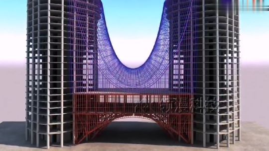 让老师傅都头痛的弧形钢结构施工,用这个方法太简单!放开干吧!