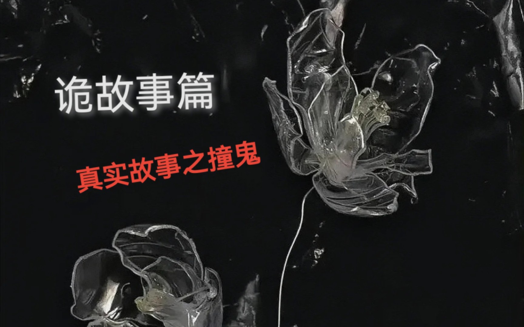 你有遇到过亲身撞鬼的经历嘛?