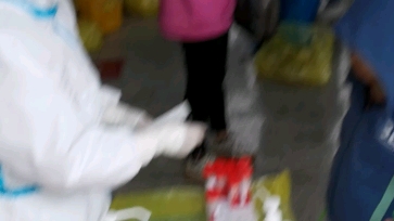 咸阳市某县医院核酸现场