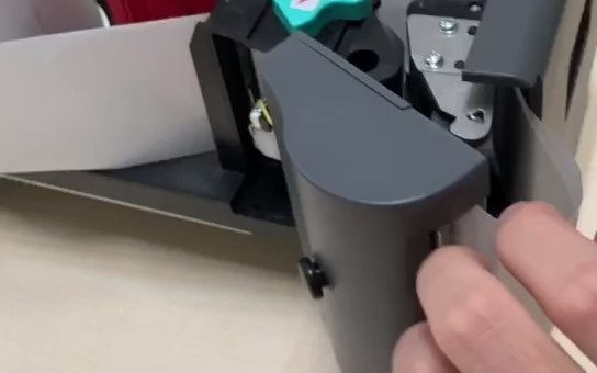 DIGI寺冈条码秤 SM-320NP装纸方法