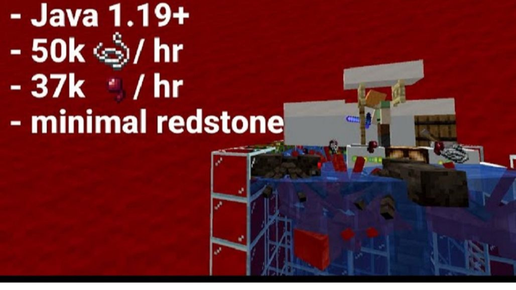 【MC|熟肉】1.19+ 少红石蜘蛛农场【C5】_哔哩哔哩bilibili_Minecraft