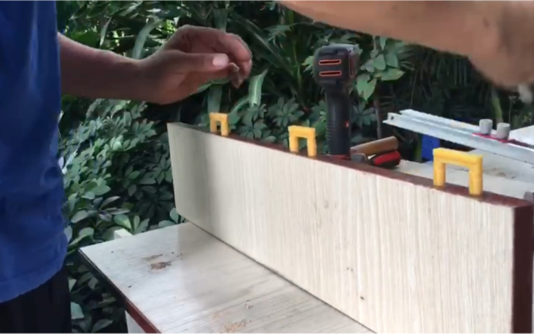 隐形连接件u形扣件木工家具衣柜开槽钻孔模具