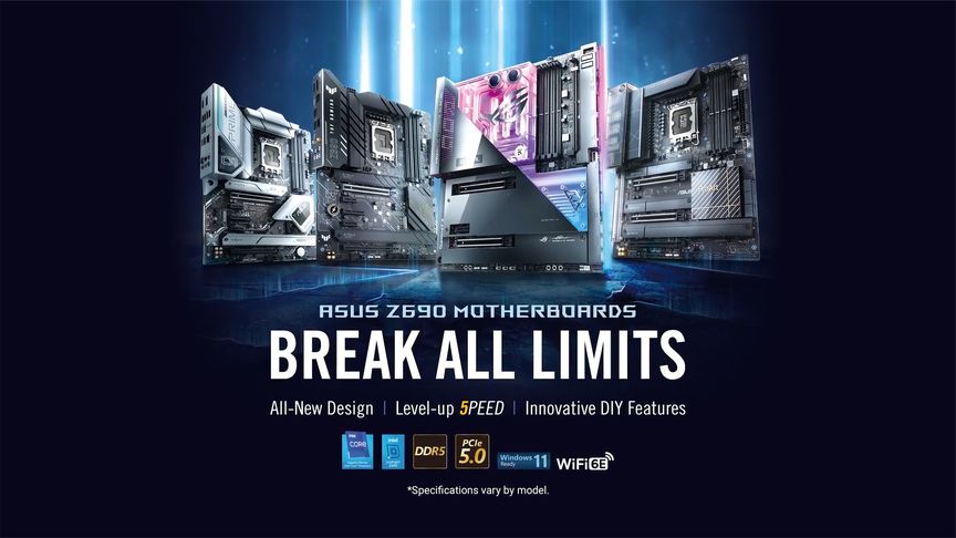 【ASUS】华硕四款Z690系列主板,ROG、TUF、PRIME、ProArt