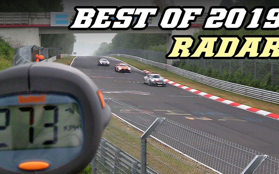 用测速器给赛道上的车测速!2019最佳操作