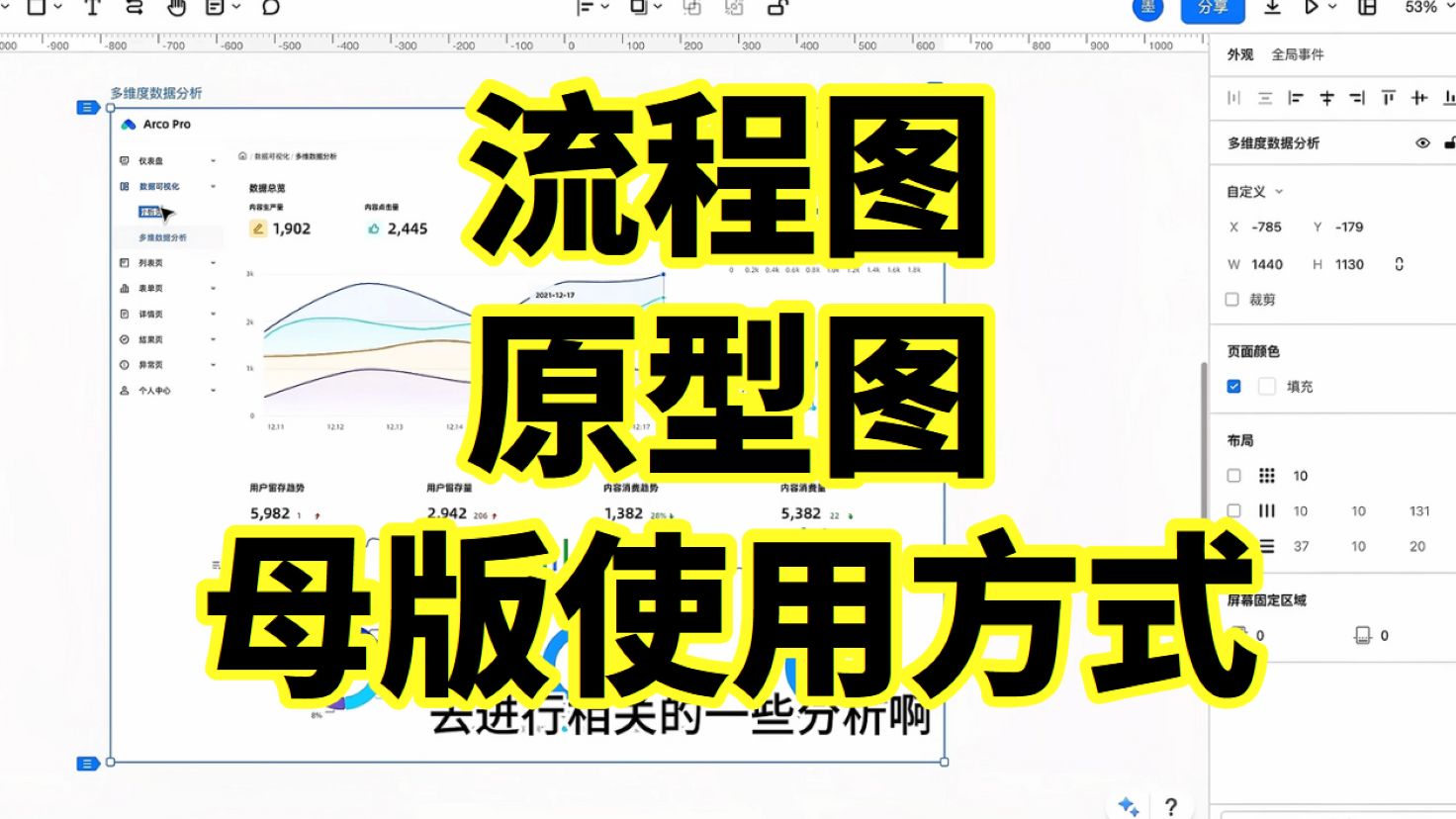 墨刀入门:流程图、原型图、母版使用方式 | 产品经理必看!