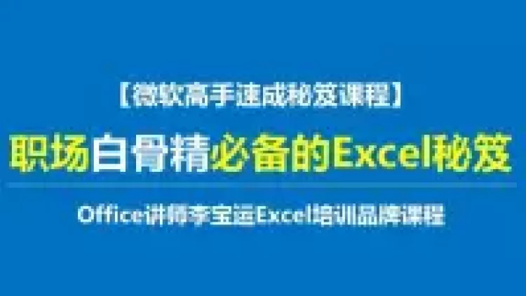 微软Excel高手速成秘笈课程: 1.2如何创建分类汇总和多级分类汇总