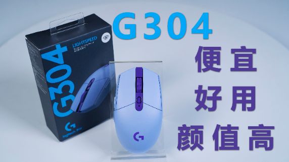 【罗技鼠标】平替版GPW?最像狗屁王的鼠标G304#鼠标
