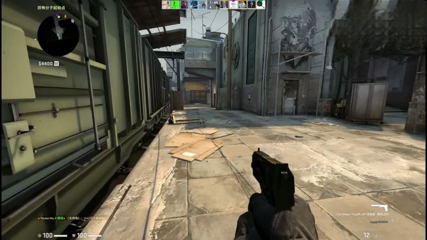 csgo捡到价值10多万的纪念品龙狙,下局直接苟家保枪!
