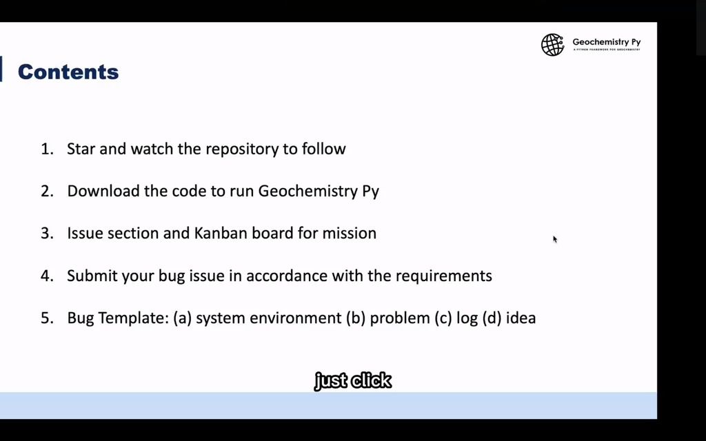 Geochemistry π-如何使用Github进行协作和提交Bug Report--何灿sany