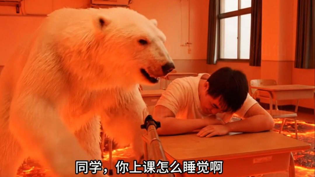 校长办公室的门只是开了一秒就引发冰河世纪