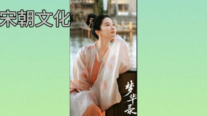 看了梦华录了解到了宋朝文化