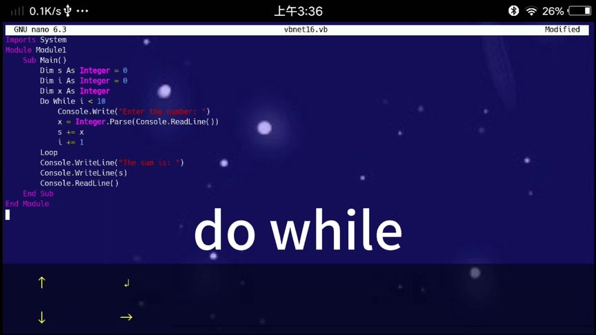 vb中,执行循环,遇到Loop语句,重复执行do while语句,直到为假