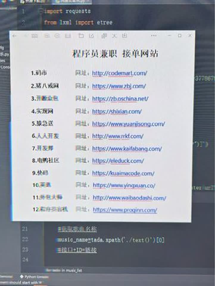 程序员最常用接单平台,让你一台电脑宅在家也能月入过万 python