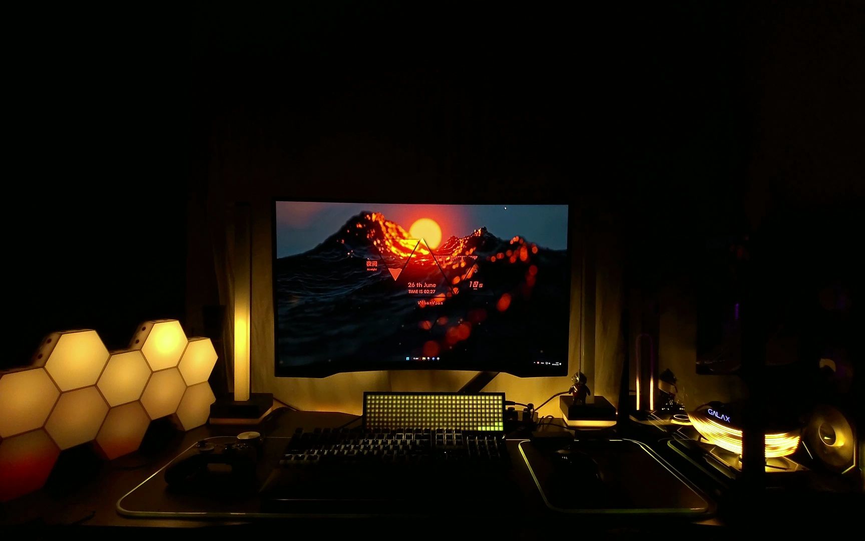 带给SingalRGB用户一些小小的震撼 SRGB x WLED无线控制桌面DIY...