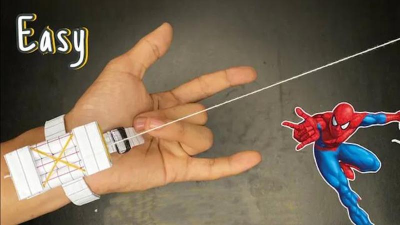 蜘蛛侠纸制发射器DIY:简易教程,打造你的超级英雄装备!