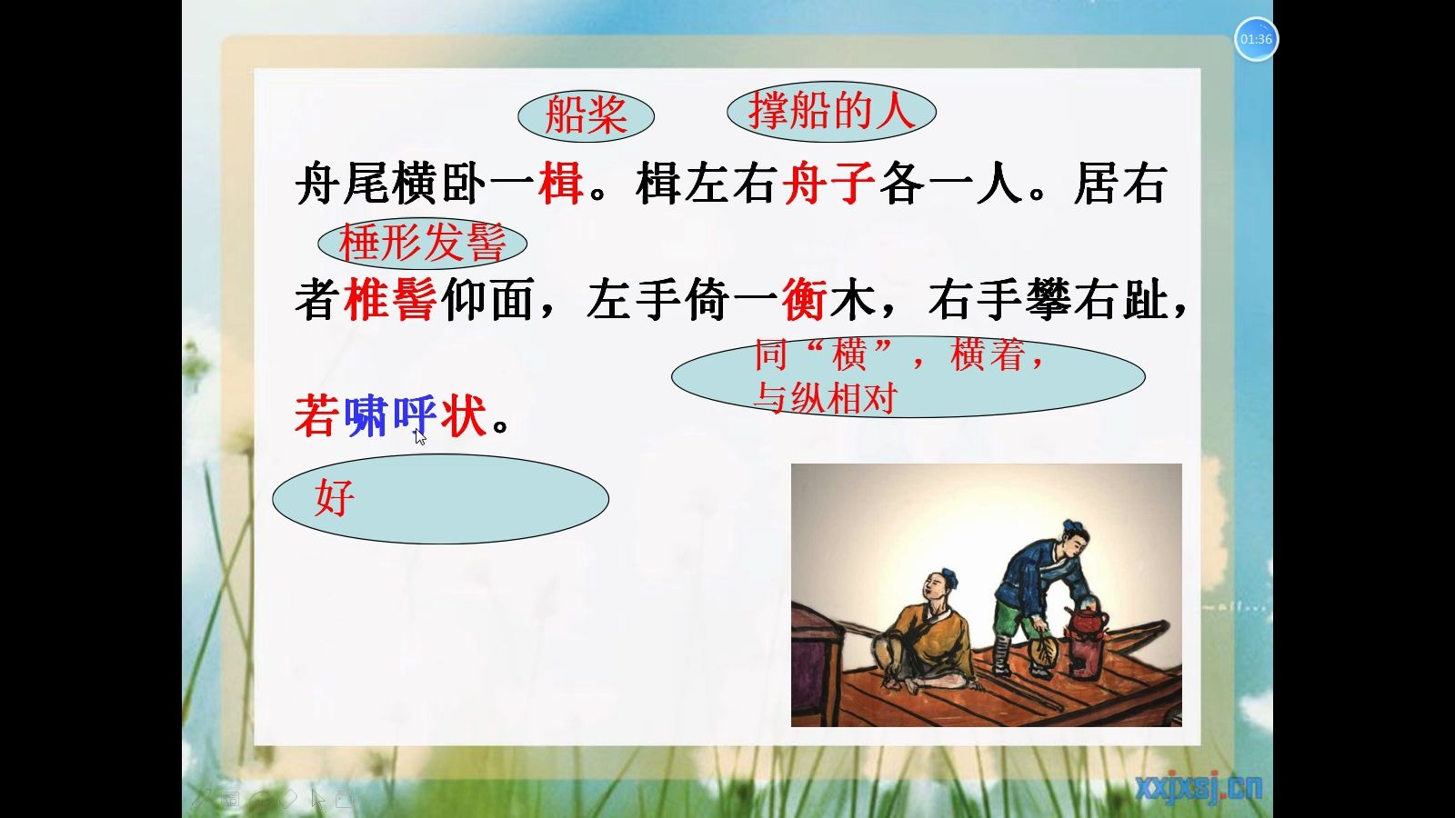 核舟记重点字词【下】