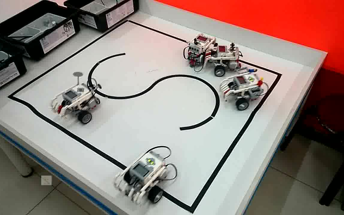 乐高机器人 LEGO EV3入门课程(碰碰车)-学习触碰传感器