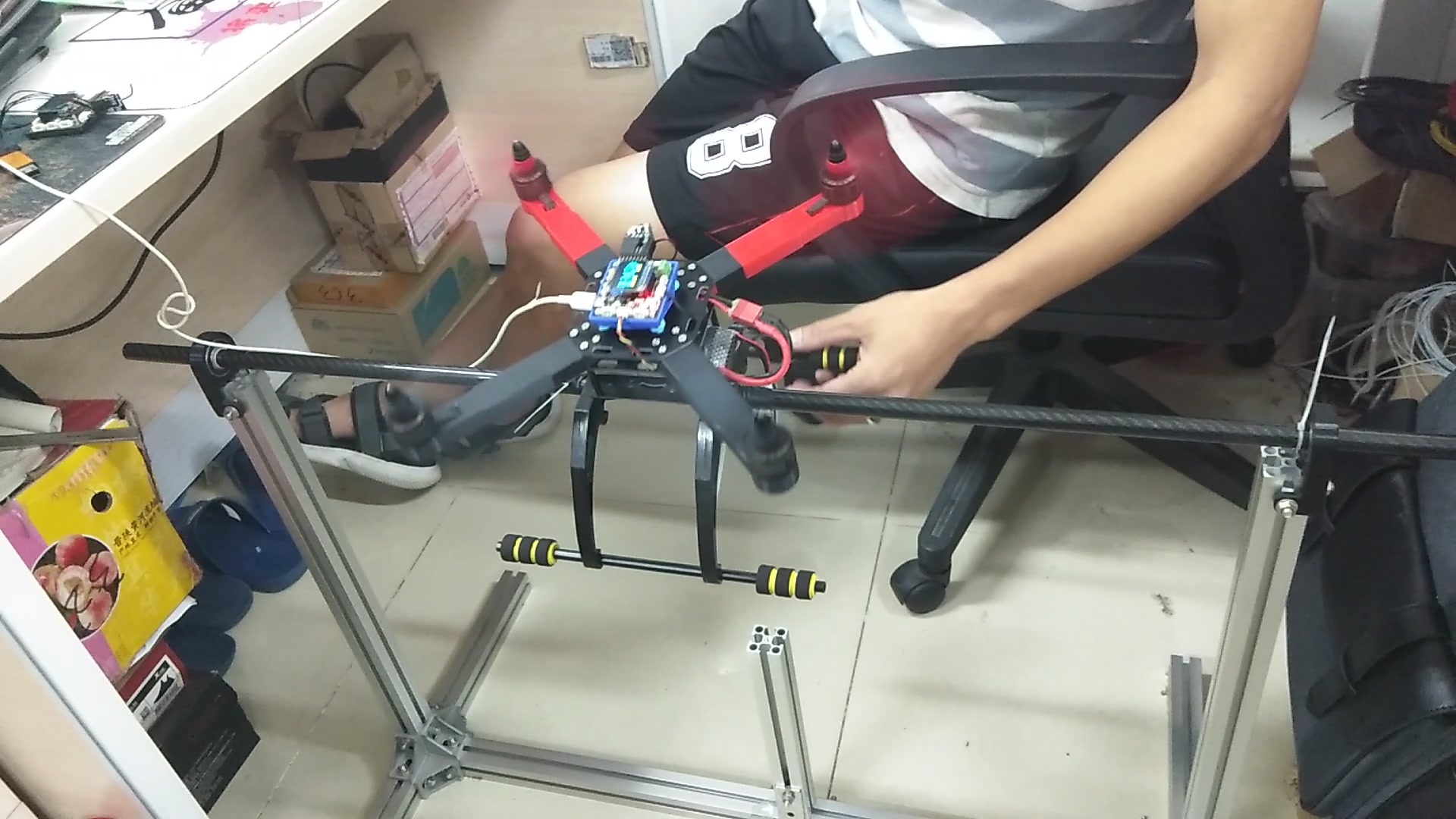 2、无名创新四轴飞行器调试教程——姿态调试篇