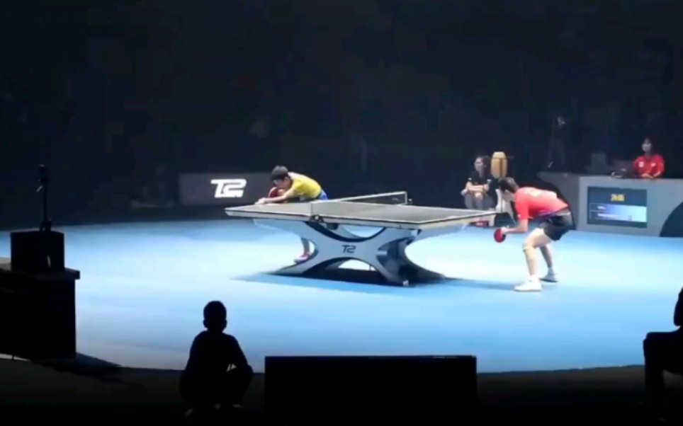 【观众视角】许昕vs张本智和 2019年T2钻石联赛男单半决赛