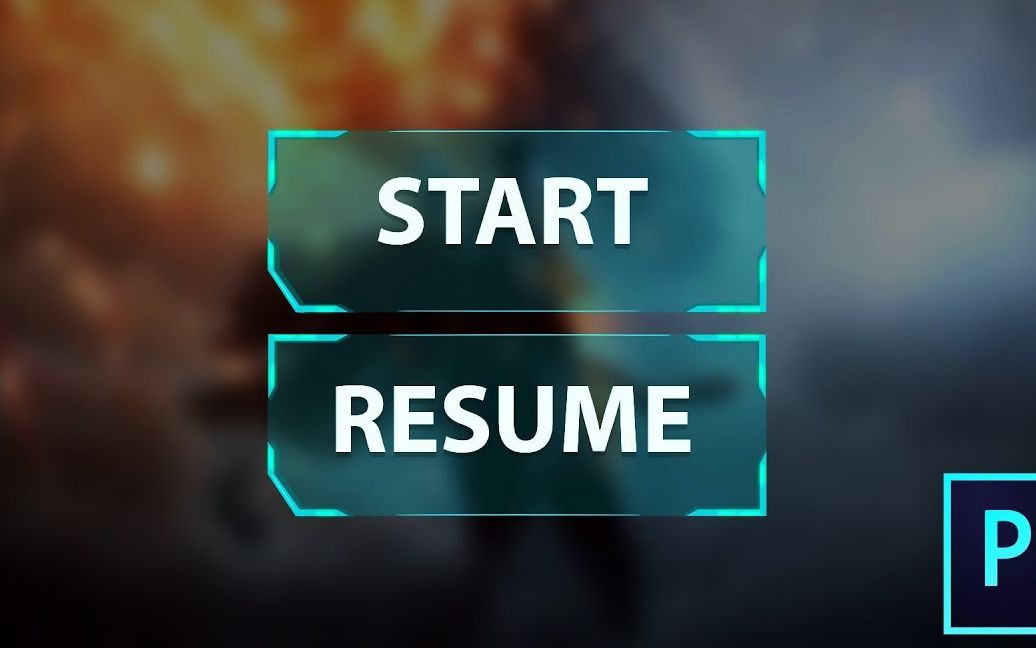 【PS教程】如何绘制游戏菜单