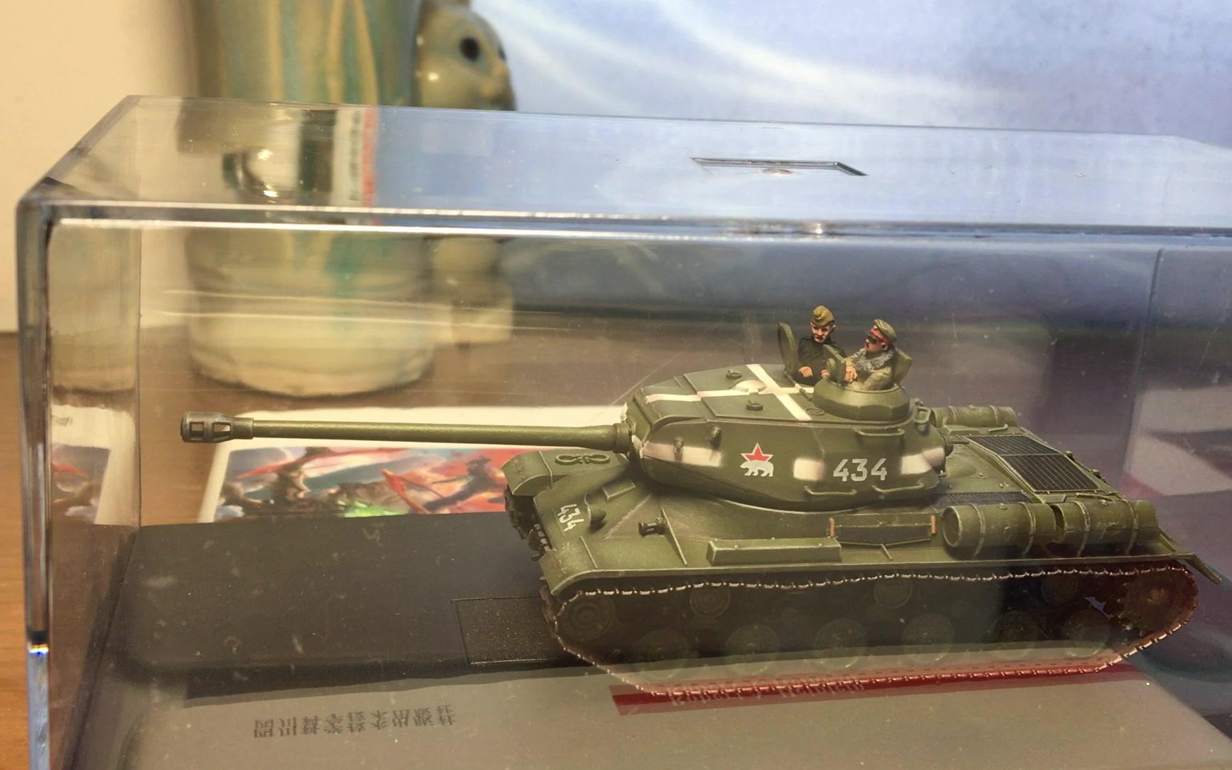 模玩评测 果子狸-.- 三荣模型 斯大林 is2重型坦克 成品非合金 1:72