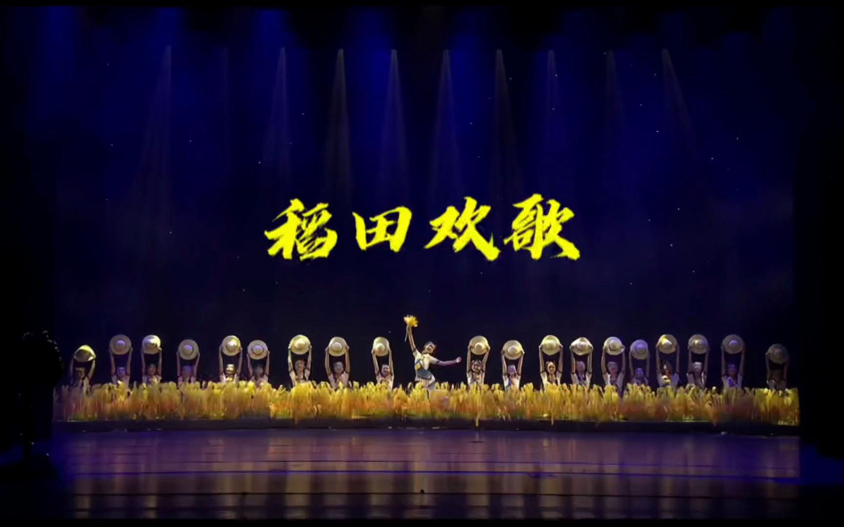 《稻田欢歌》丰收主题斗笠舞,舞蹈大赛获作奖品!少儿舞蹈 舞蹈 舞蹈 ...