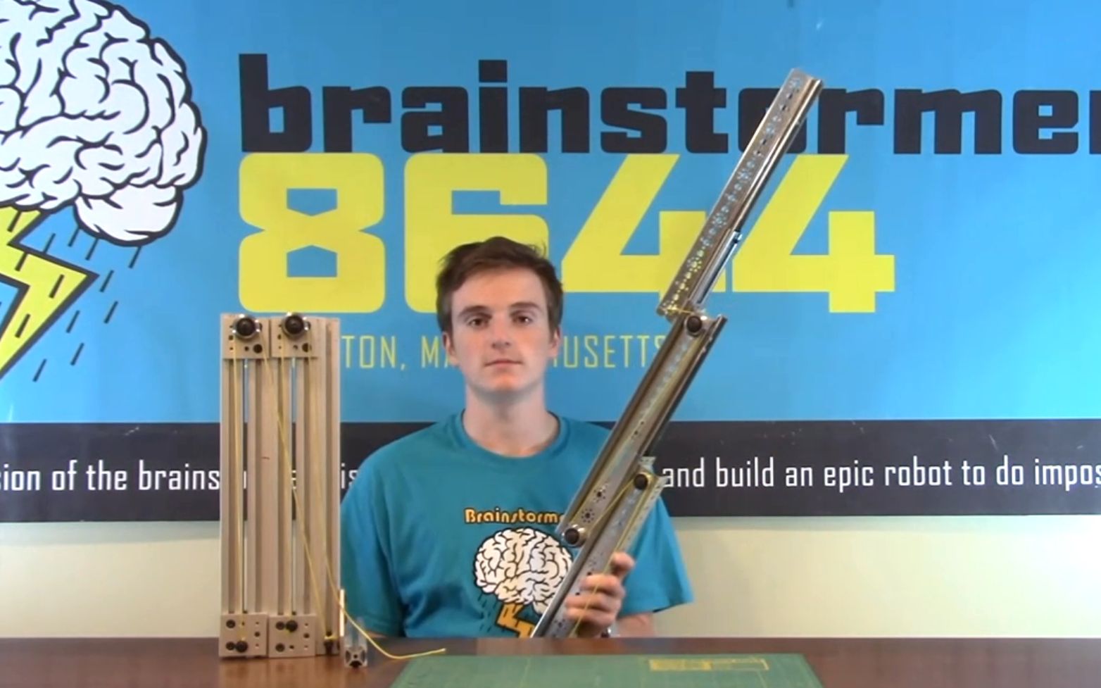 简易绳排伸缩装置示范 伸缩原理 起重机吊臂伸缩原理