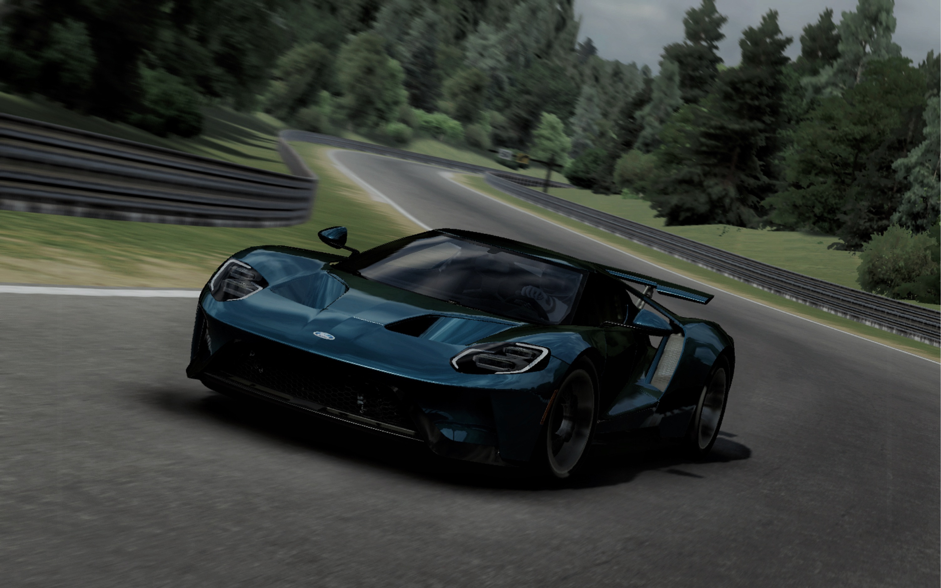 「AR」Ford GT 森林Forest Path 1:10.879